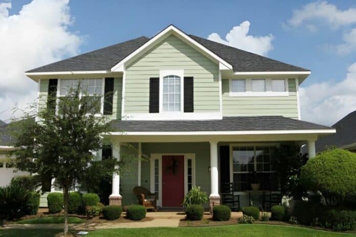 22 Dark Olive Green House Exterior Ideas for Curb Appeal Revamp