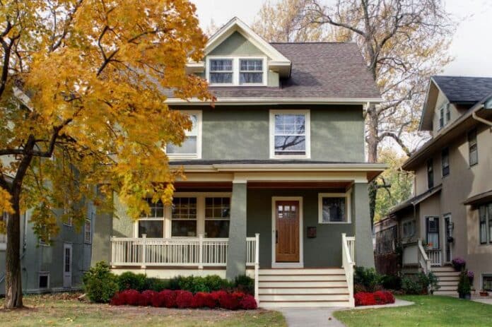 22 Dark Olive Green House Exterior Ideas for Curb Appeal Revamp