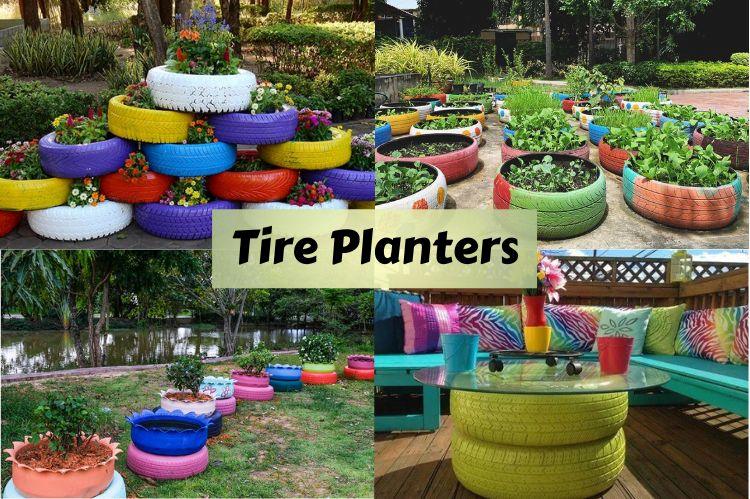 Tire Planters: 20 Creative Yard Ideas for a Vibrant Outdoor Space