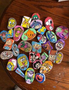 Rock Faces: 25 Inspiring Painted Rock to Unlock Your Creativity