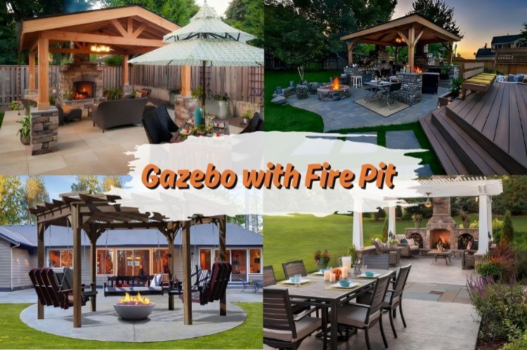 Gazebo with Fire Pit Ideas: 35 Designs for Outdoor Haven
