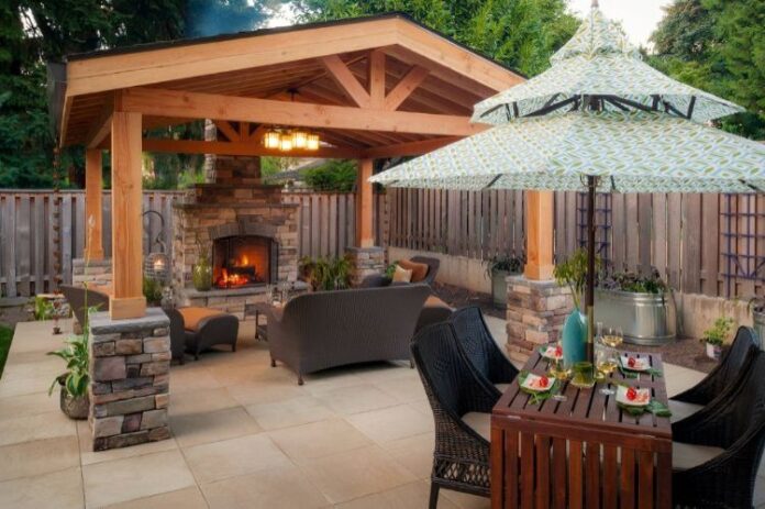 Gazebo with Fire Pit Ideas: 35 Designs for Outdoor Haven