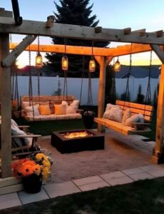 Gazebo with Fire Pit Ideas: 35 Designs for Outdoor Haven