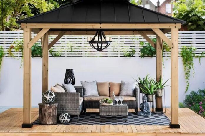 Gazebo on Deck Ideas: Deck's Potential with 34 Creative Designs