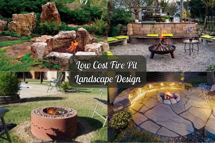 Low Cost Fire Pit Landscape Design: 25 Blaze Up Outdoor Space